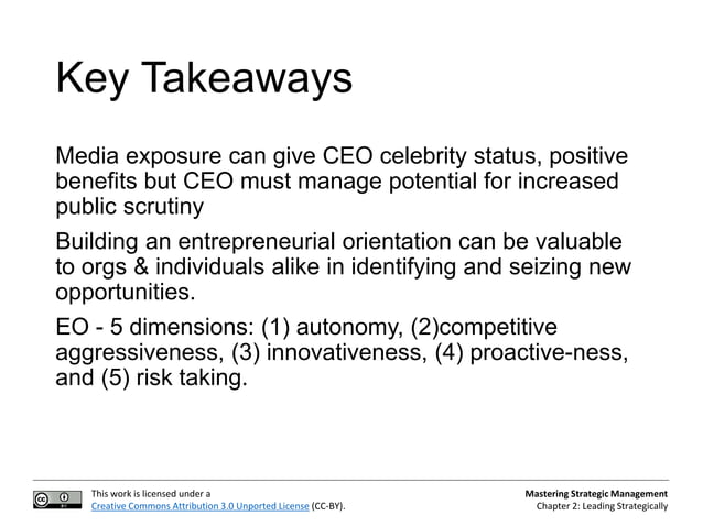 Mastering Strategic Management. Leading strategically | PPTX