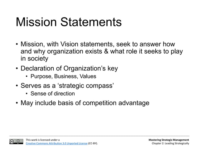 Mastering Strategic Management. Leading strategically | PPTX
