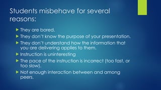 Final-Classroom Management-Rules and Methods | PPT