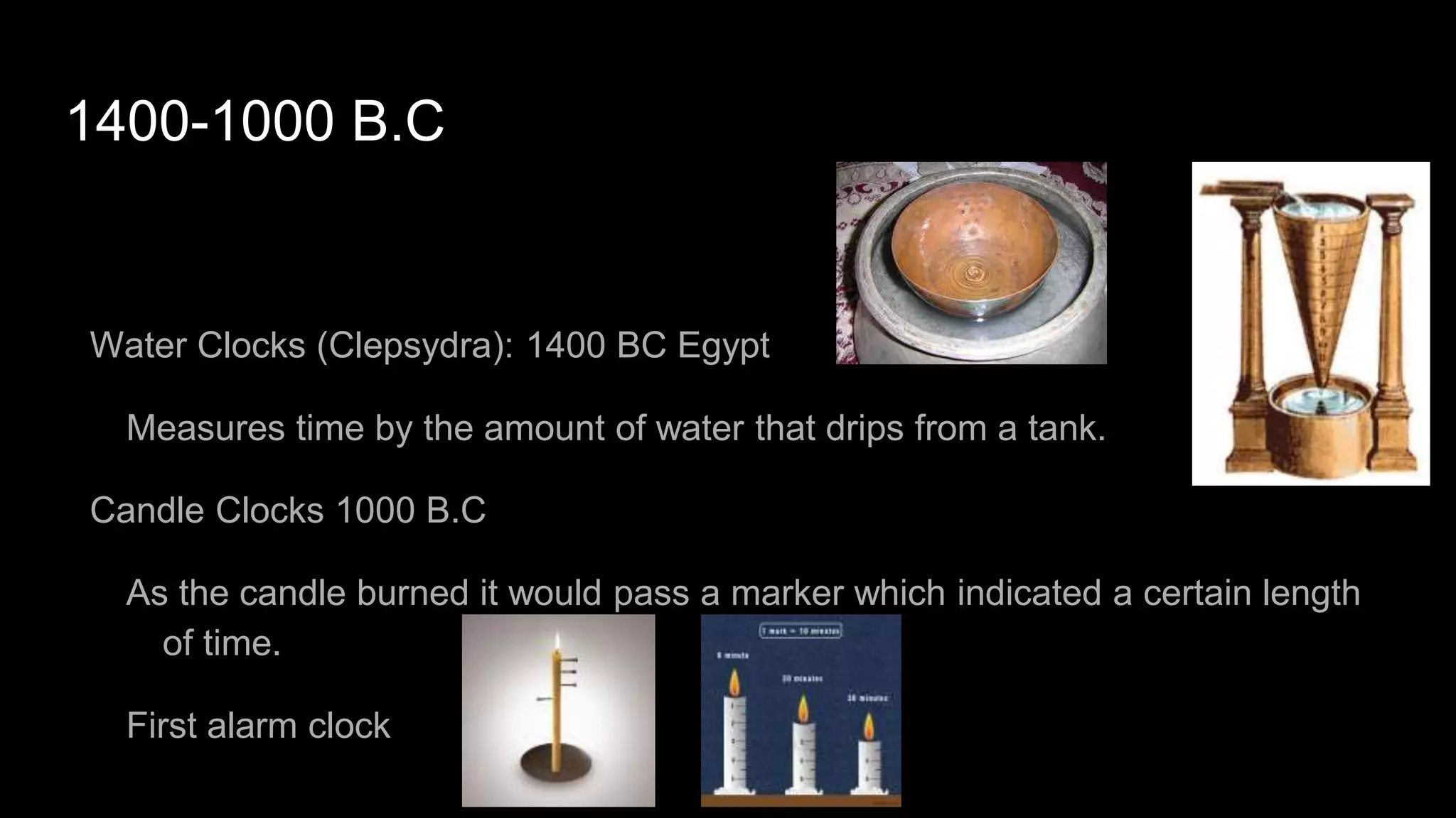 Advancement of Clocks and Time Telling | PPTX