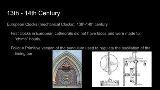 Advancement of Clocks and Time Telling | PPTX