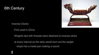 Advancement of Clocks and Time Telling | PPTX