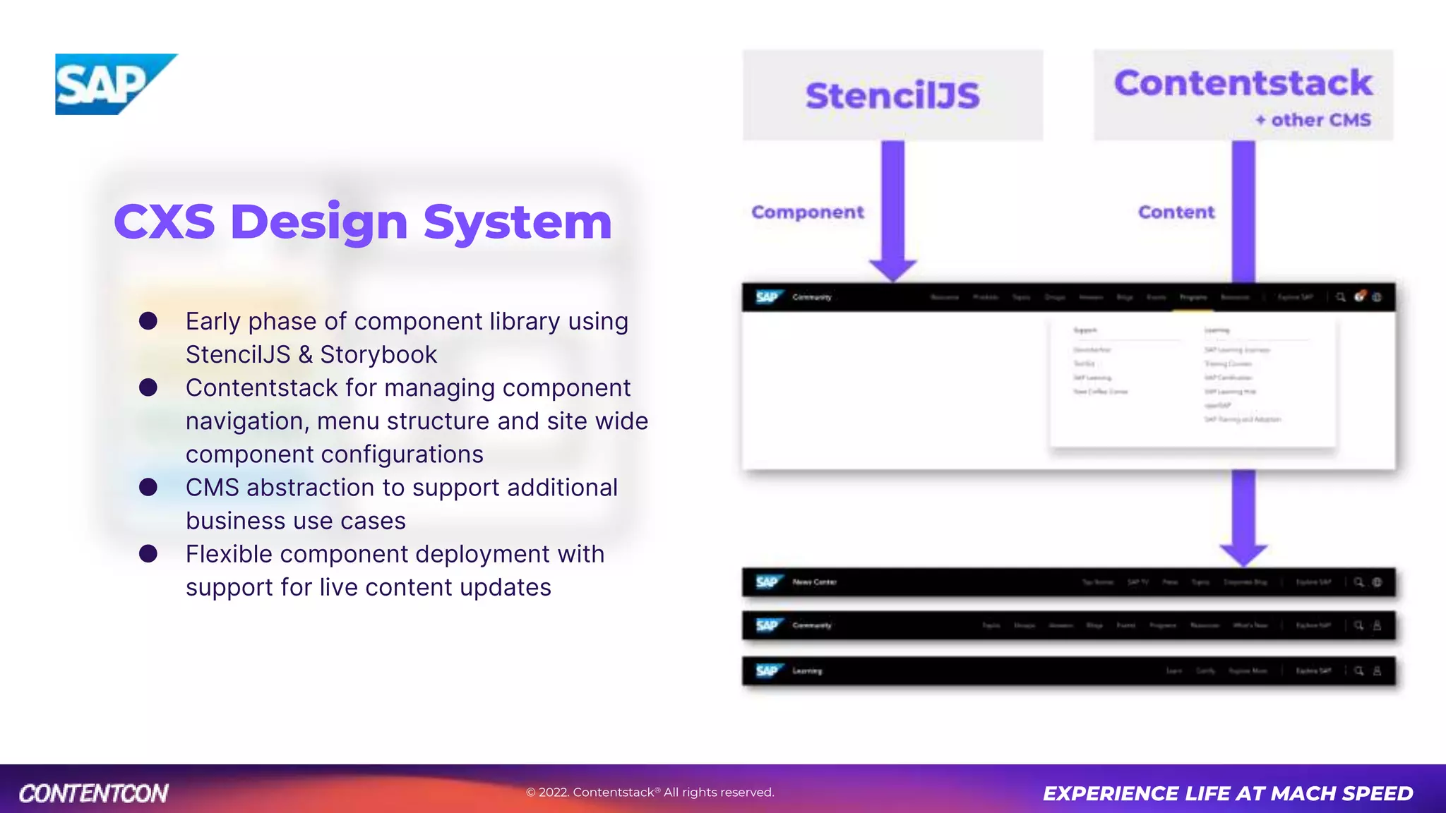 Contentstack Deployments at SAP | PPT