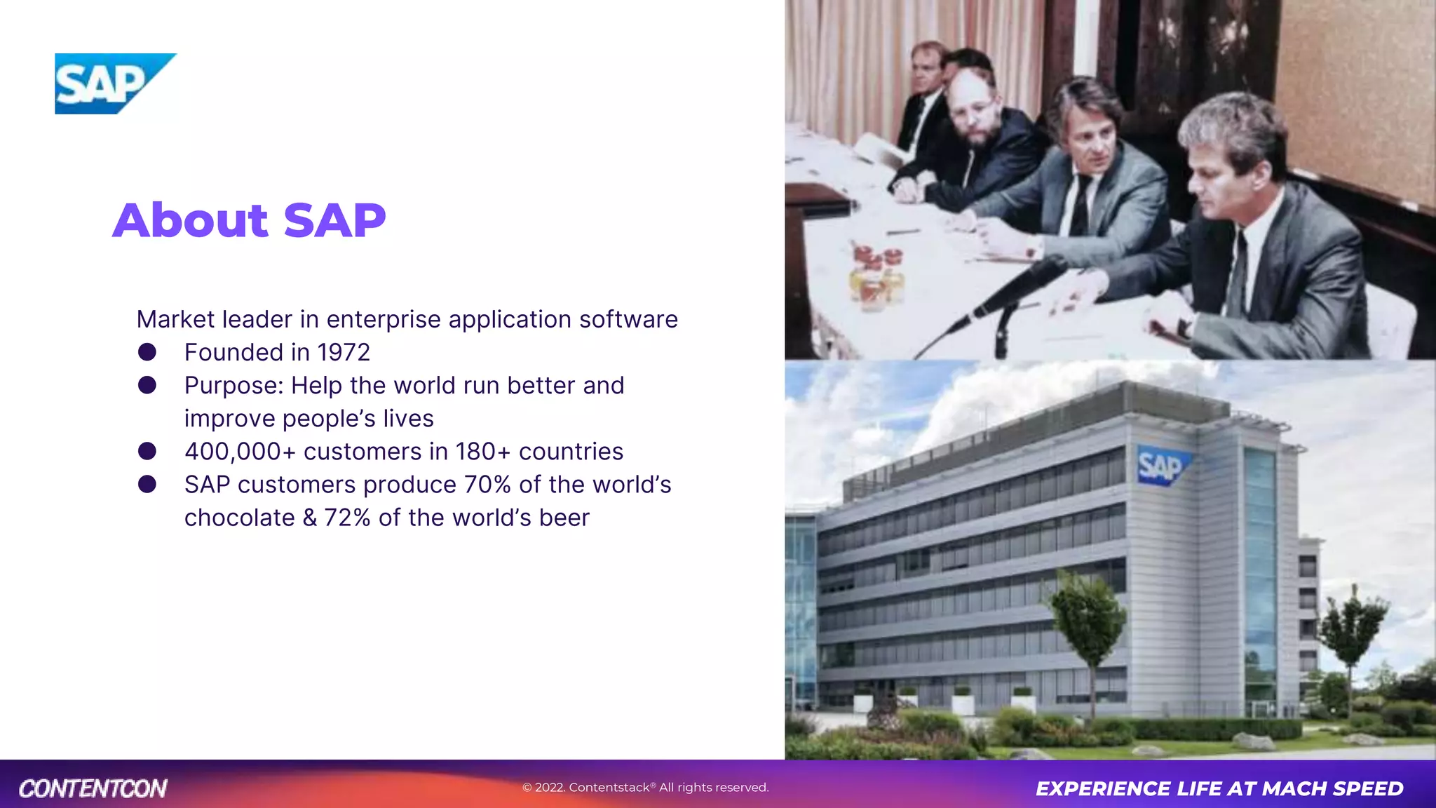 Contentstack Deployments at SAP | PPT