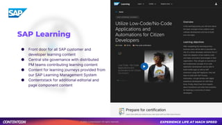 Contentstack Deployments at SAP | PPT