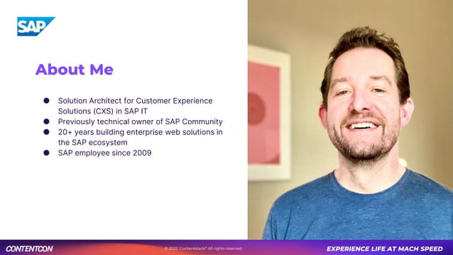 Contentstack Deployments at SAP | PPT