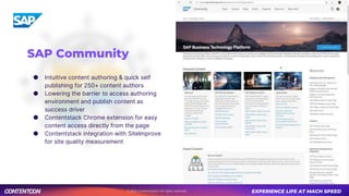 Contentstack Deployments at SAP | PPT