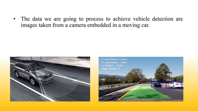 Vehicle Detection using Camera | PPTX