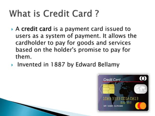 credit card ppt | PPTX