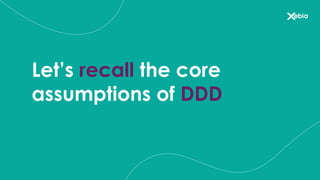 DDD in a modern frontend? Who needs it? | PDF