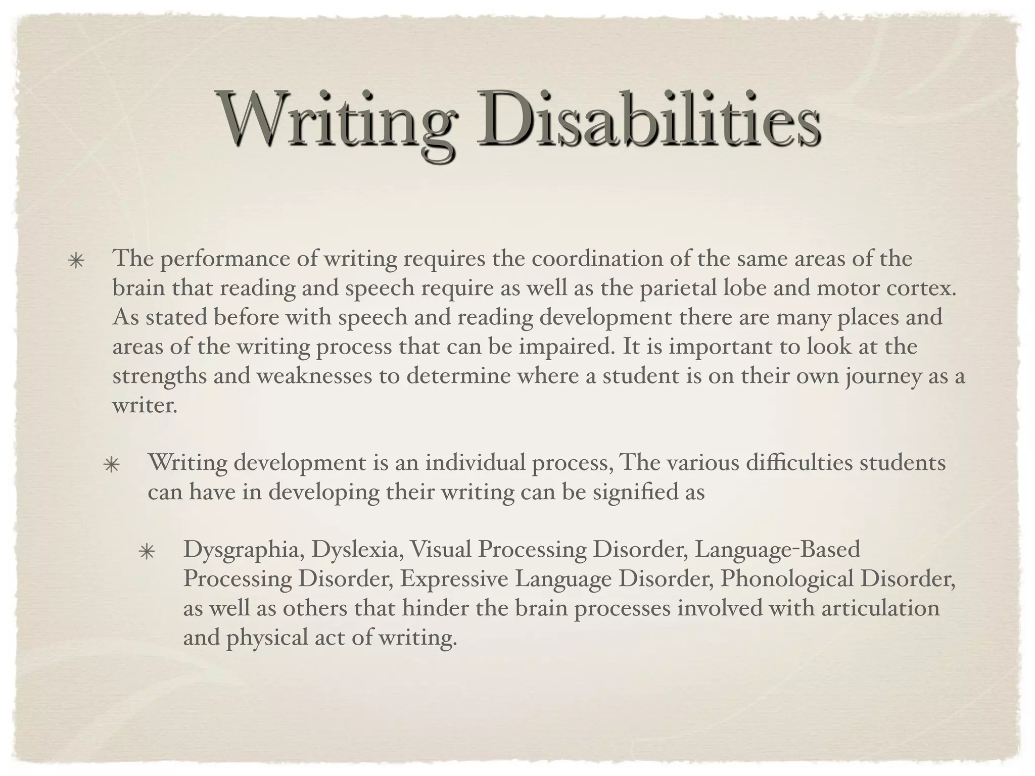 Disabilities Slide Presentation | KEY | Brain and Nervous System ...