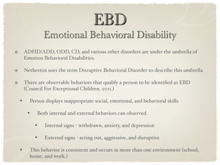 Disabilities Slide Presentation | KEY | Brain and Nervous System ...