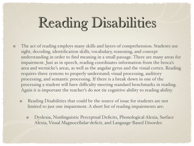 Disabilities Slide Presentation | KEY | Brain and Nervous System ...