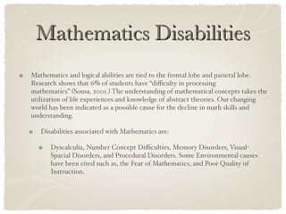Disabilities Slide Presentation | KEY | Brain and Nervous System ...