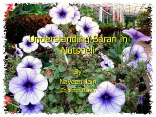 Baran- district profile | PPT