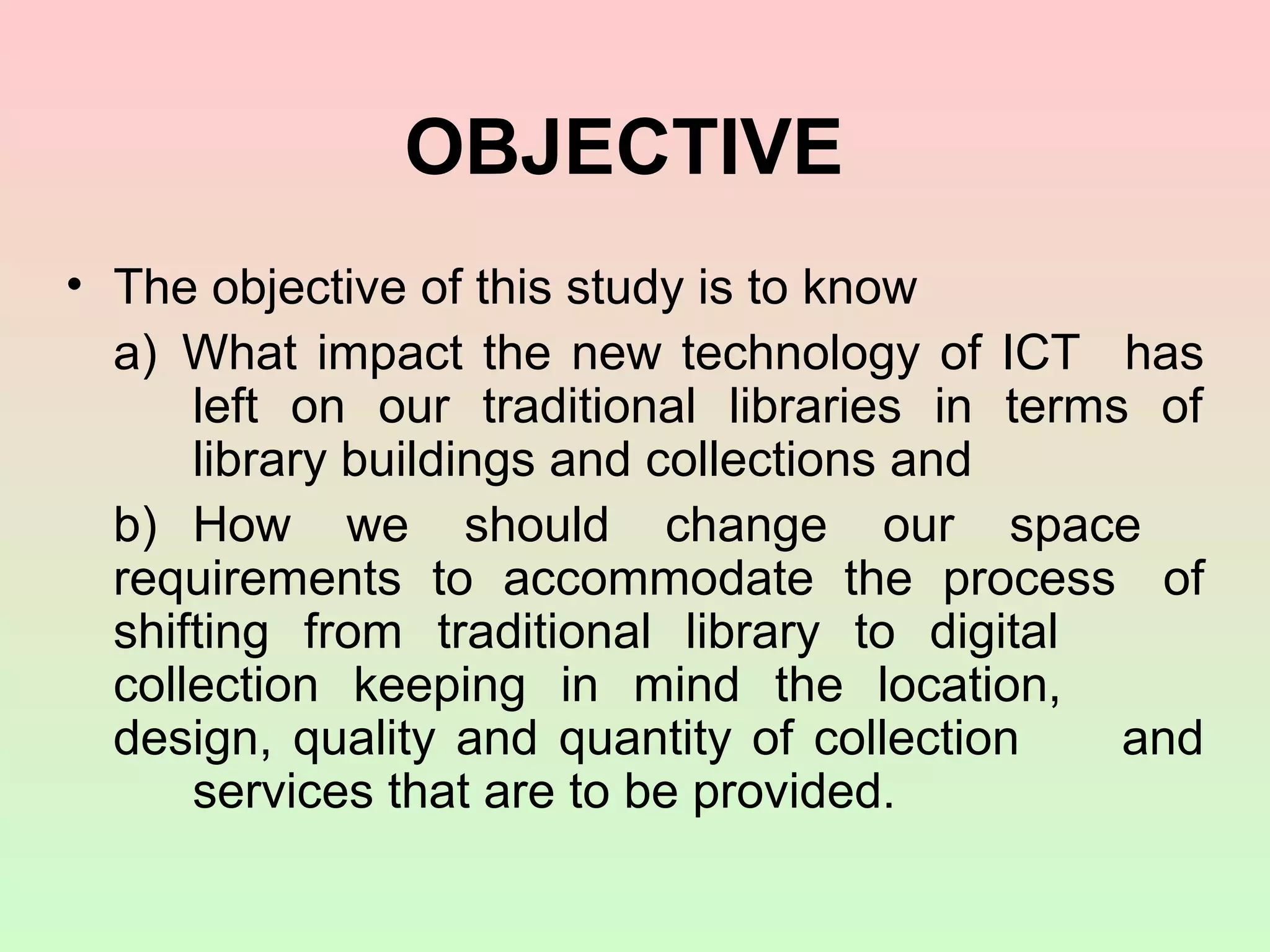 digital libraries, library buildings in digital era | PPT