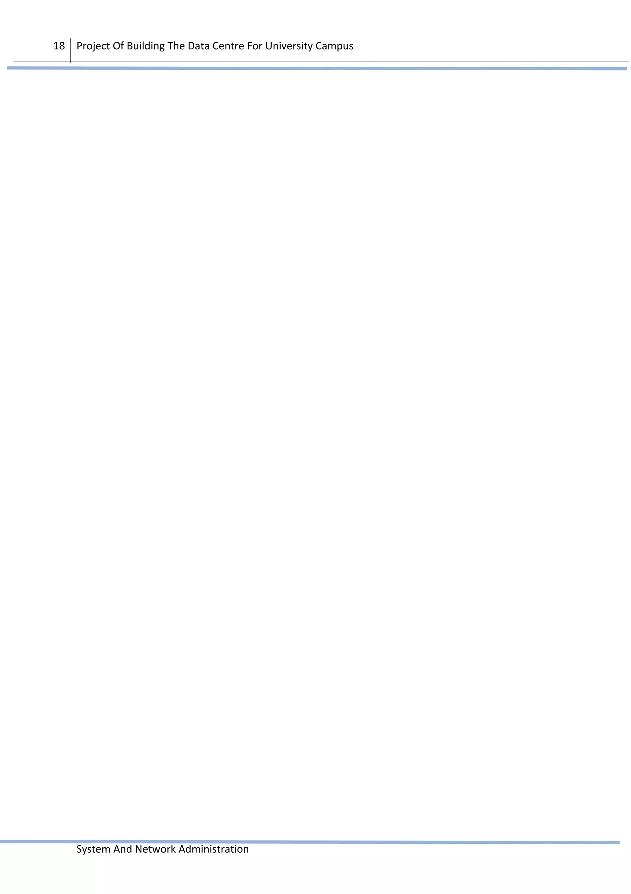 Data Center Proposal (System Network Administration) | DOC