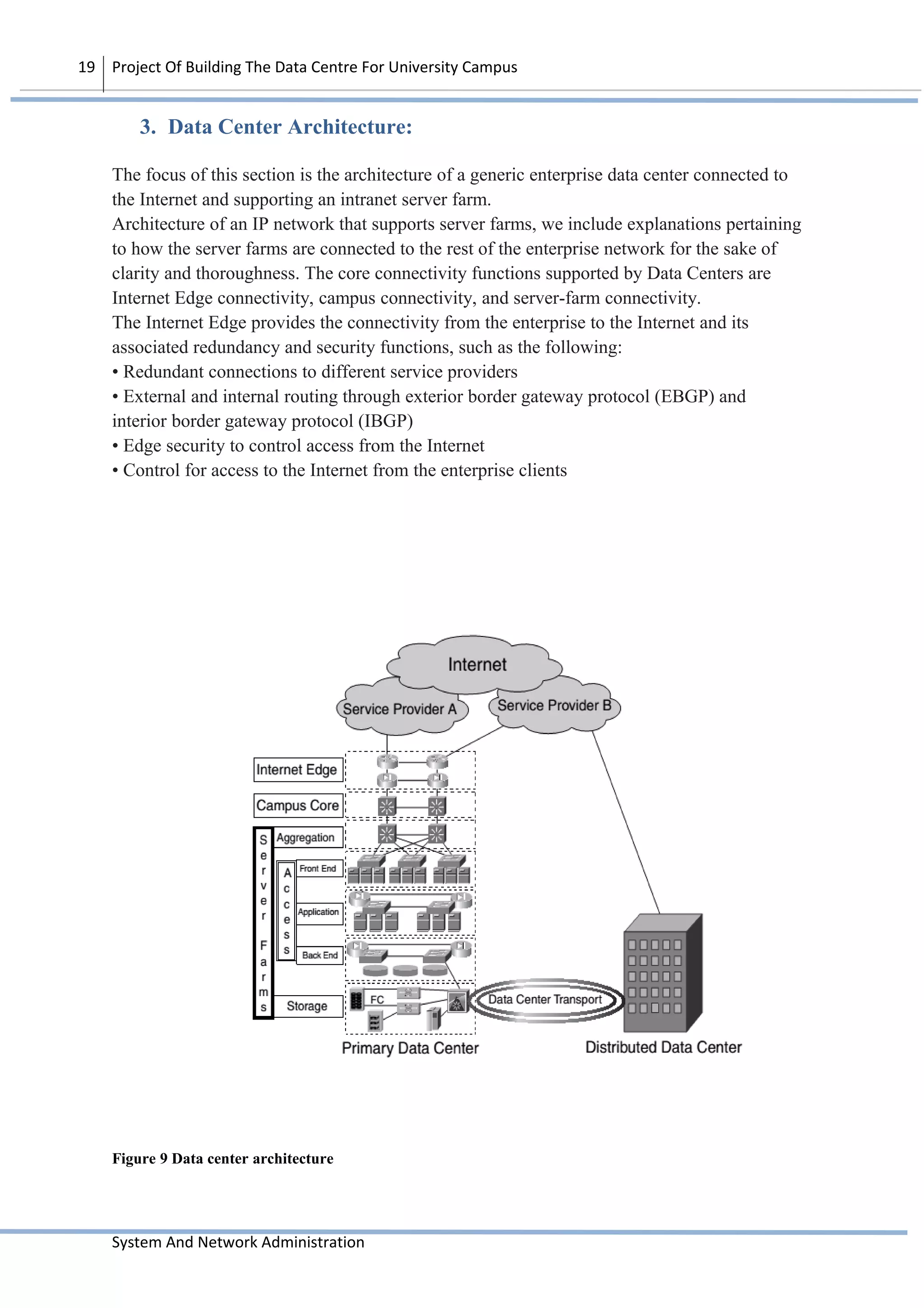 Data Center Proposal (System Network Administration) | DOC
