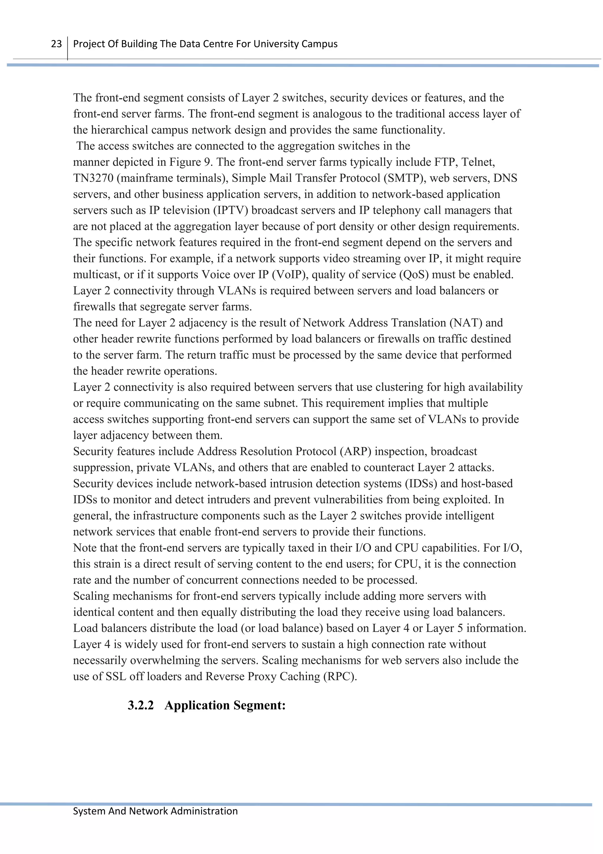Data Center Proposal (System Network Administration) | DOC