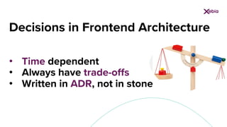 Architectural drivers in modern frontend development | PPT