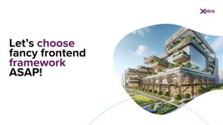 Architectural drivers in modern frontend development | PPT