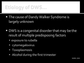 CT - Dandy Walker Syndrome | PPT