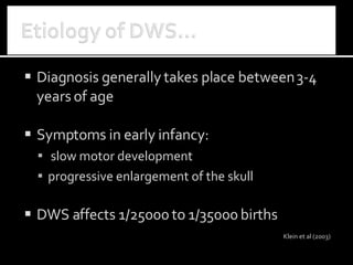 CT - Dandy Walker Syndrome | PPT