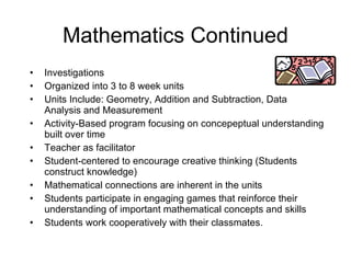 First Grade Curriculum | PPT | Homework and Study | Education