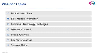 Eisai EMEA: Laying the foundation for centralised medical information management (1) | PPTX