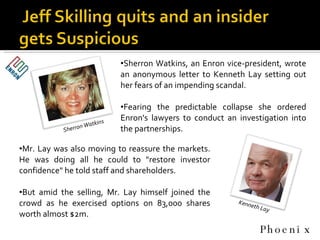 Enron - The accounting disaster | PPT