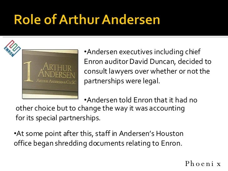 Enron - The accounting disaster