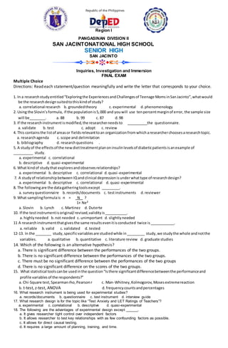 Final exam-in-practical-research-2-2nd (1) | DOCX