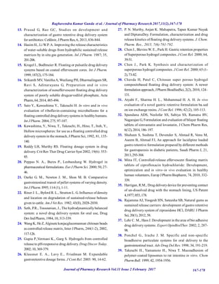 Formulation Development and Evaluation of Gastro Retentive Drug ...