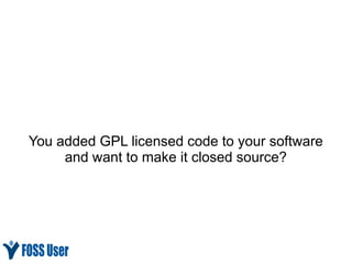 FOSS-intro-with-license | PPT