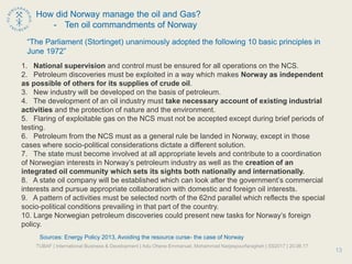 Norway's way of Oil and Gas | PPT