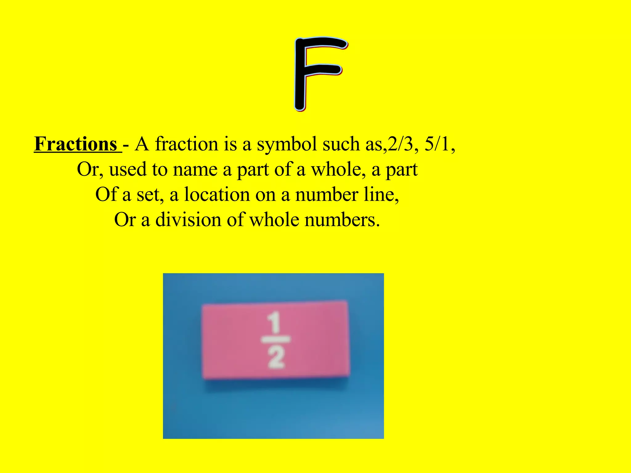 Final Fraction Power Point | PPT