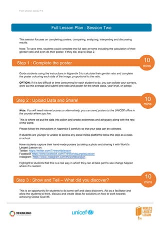Gender equality lesson plan | PDF