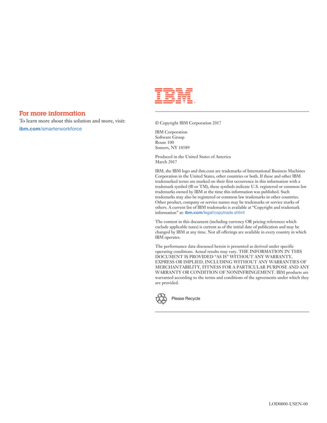Student Employability with IBM Kenexa | PDF