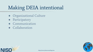 Ghouse "Integrating DEIA into your Change Management Efforts" | PPT