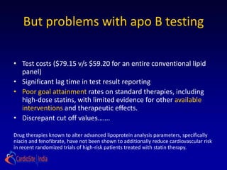 Is measuring apo B and Lp (a) of value ? | PPTX