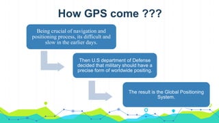 GPS (Global Positioning System) application | PPT