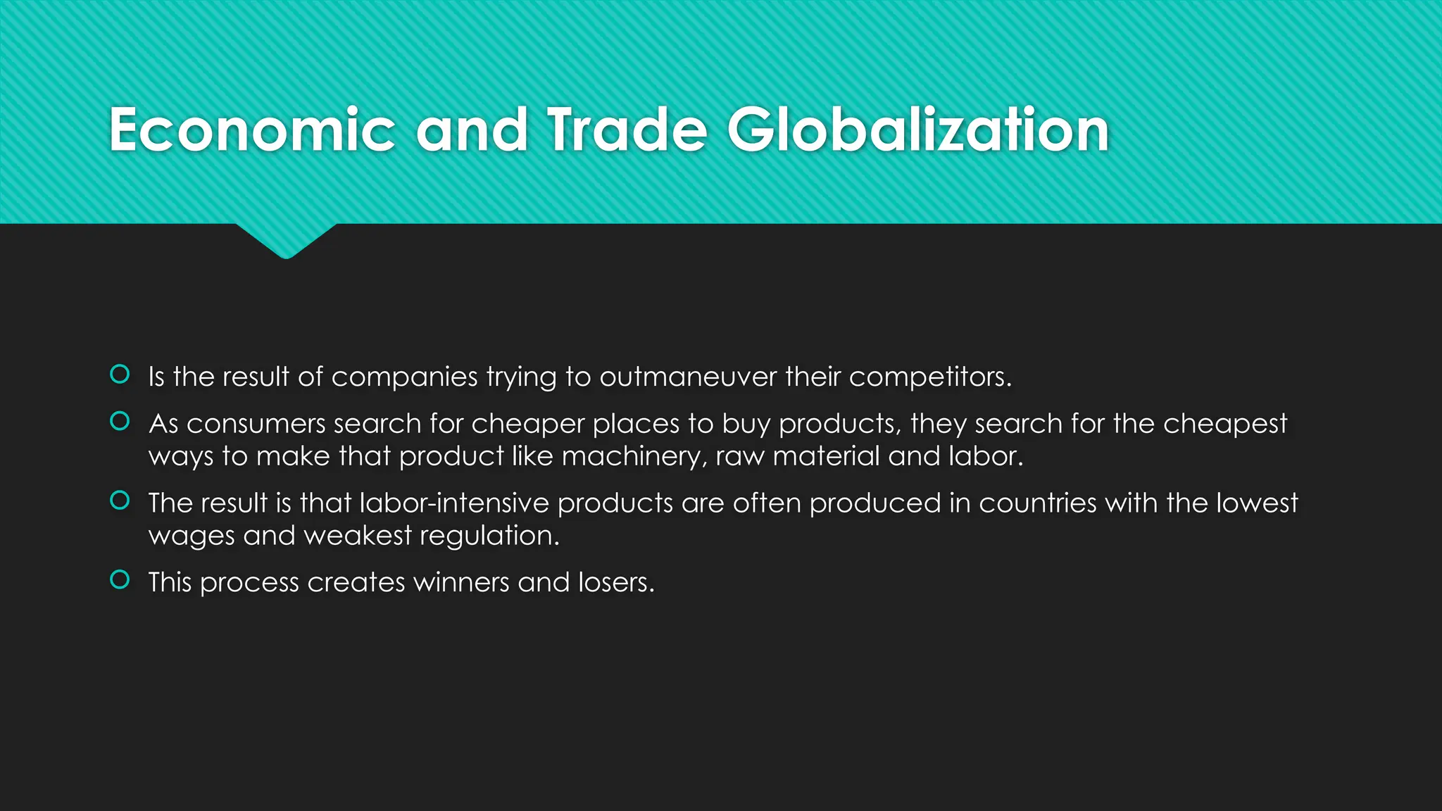 Economic Globalization, Poverty, and Inequality | PPTX