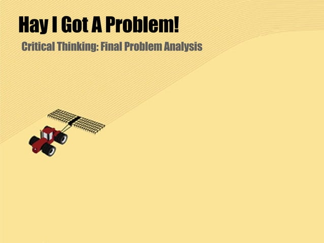 Hay - Problem Solving | PPT