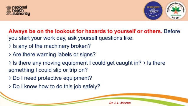 Health-care workers (HCWs) need protection from these workplace hazards ...