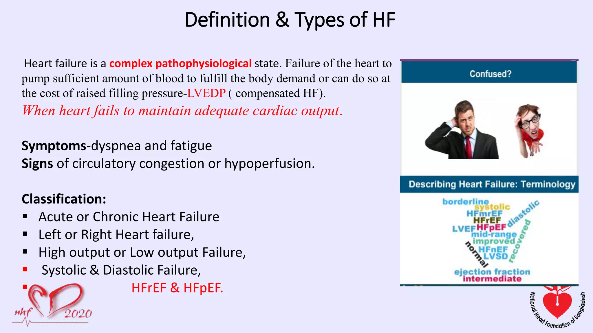 Heart Failure(HFrEF) management- an Overview | PPTX