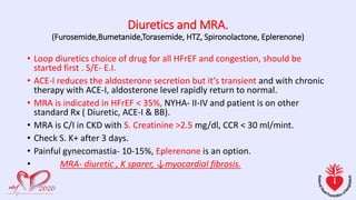 Heart Failure(HFrEF) management- an Overview | PPTX