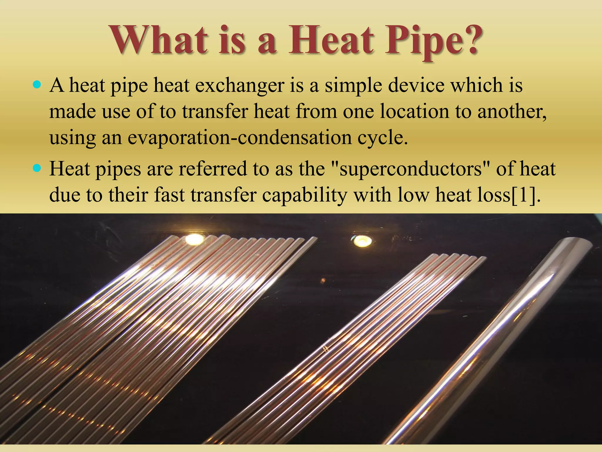 Fundamentals of Heat Pipes With Applications and Types | PDF