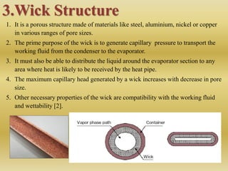 Fundamentals of Heat Pipes With Applications and Types | PDF