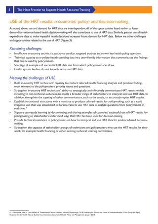 The Next Frontier to Support Health Resource Tracking | PDF