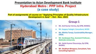 Final - Hyderabad Metro case study on PPP infra Project.pptx